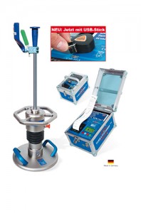 Dynamic plate load test ASTM E2835-11 with Bluetooth LWD